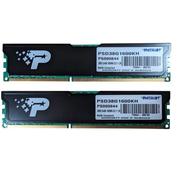 Patriot | Computers, Laptops & Parts | Patriot 8gb 24gb Ddr3 60mhz ...